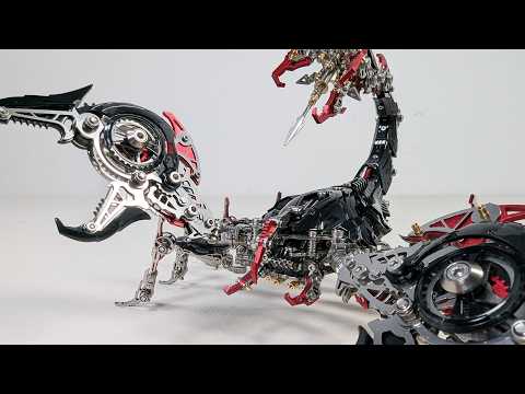 Next-Level Mechanical Scorpion With Magnetic Lights!
