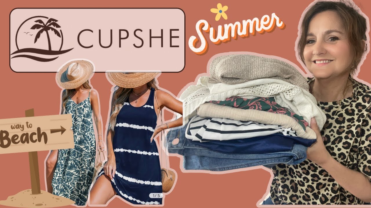 HAUL TRY-ON CUPSHE spécial VACANCES ☀️ oups ! 2 FLOP 😭 - YouTube