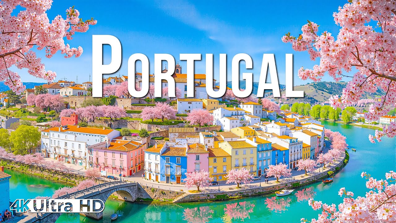 🌸 Spring in Portugal 4K 🌸 | Blooming Landscapes, Sunlit Coasts ...