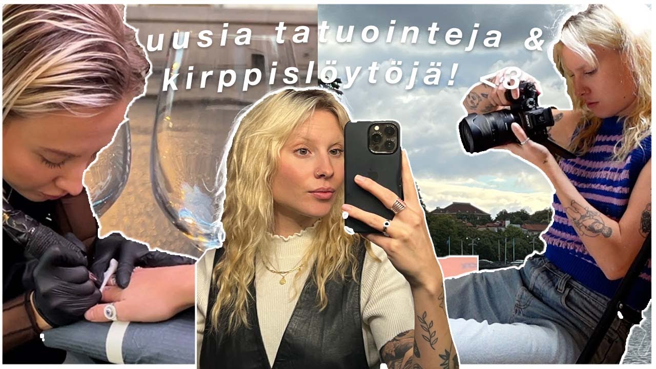 uusi tatuointi & kirppis haul 💌 - YouTube