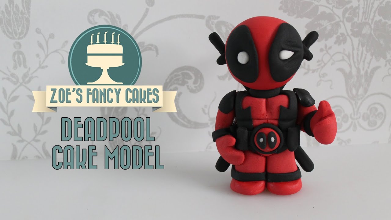 DEADPOOL CAKE TOPPER - YouTube