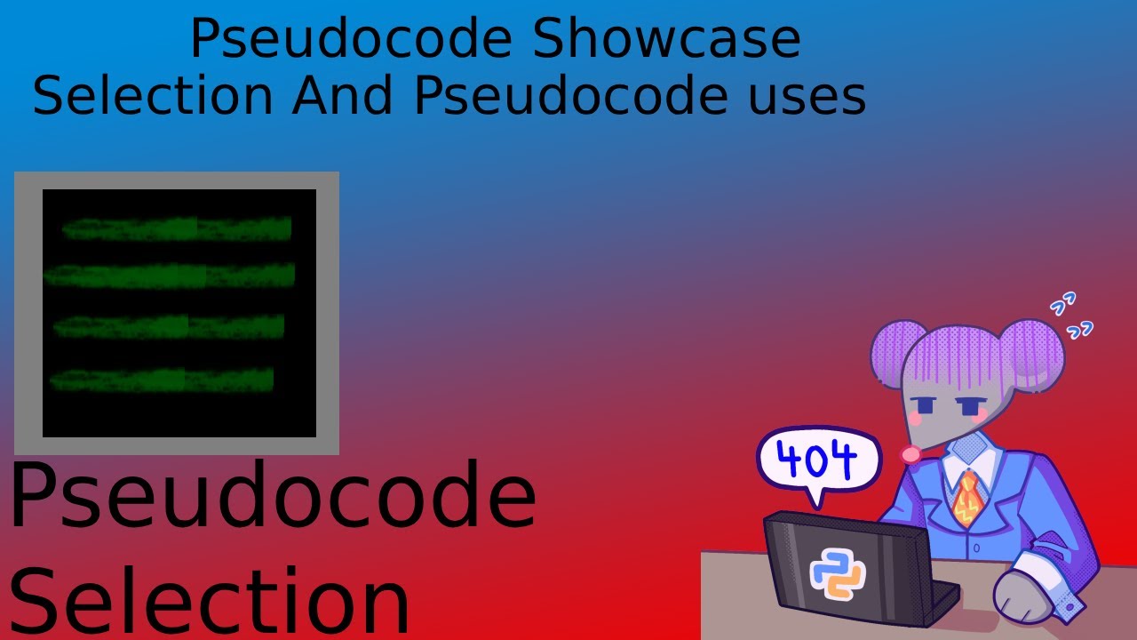 Pseudocode Selection Youtube 7437