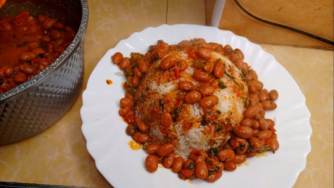 How to Make Perfect Rice and Beans Recipe - YouTube