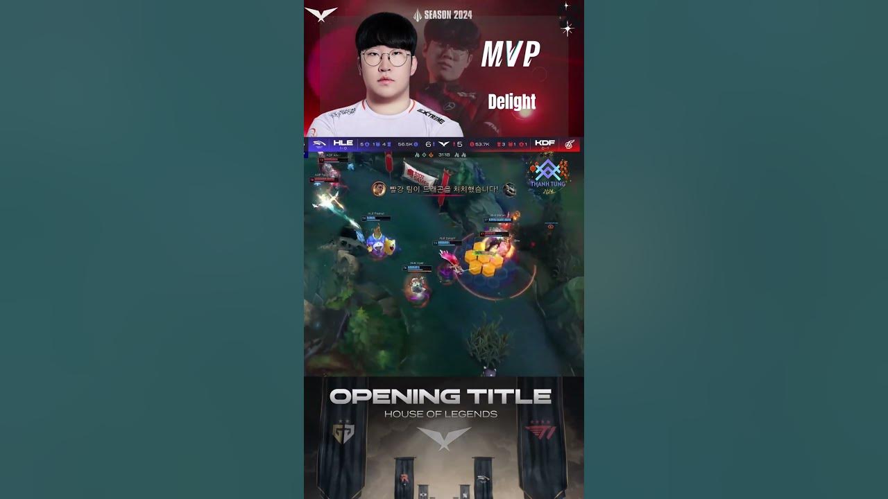 LCK SPRING 2024 - HLE DELIGHT - MVP LCK #leagueoflegends #fypシ #shortsfeed #shortsclip #shorts # ...