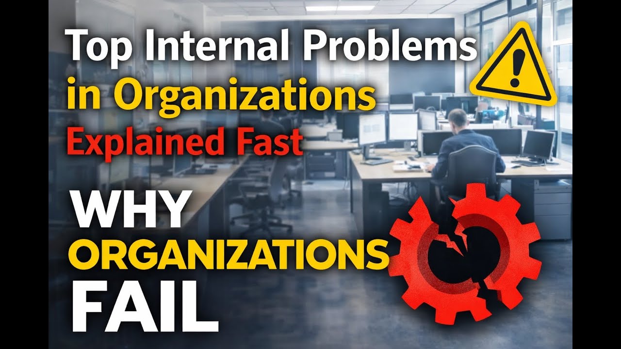 “Top Internal Problems in organizations – Explained Fast!” - YouTube