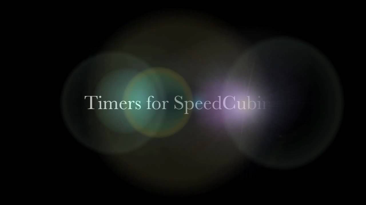 Timers for SpeedCubing - YouTube