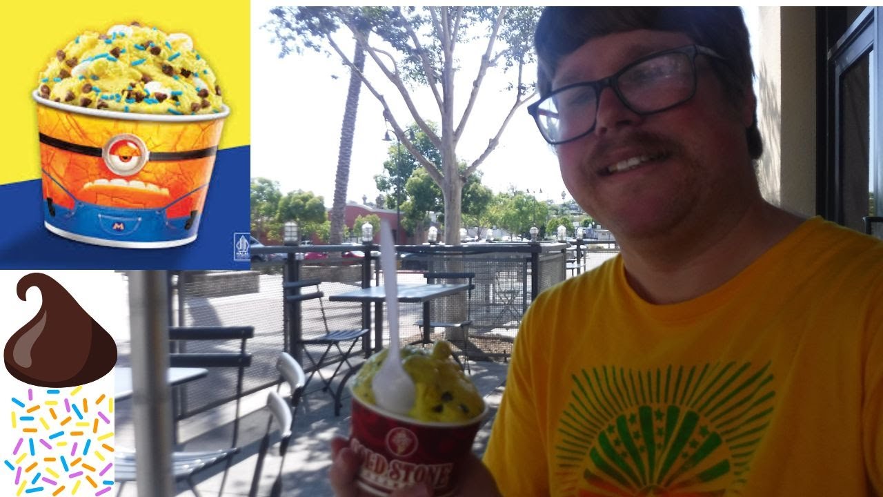 cold stone Mega Minion Marshmallow Meltdown review - YouTube