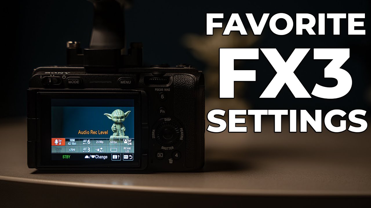 How to Take Advantage of the FX3's Best Features - YouTube