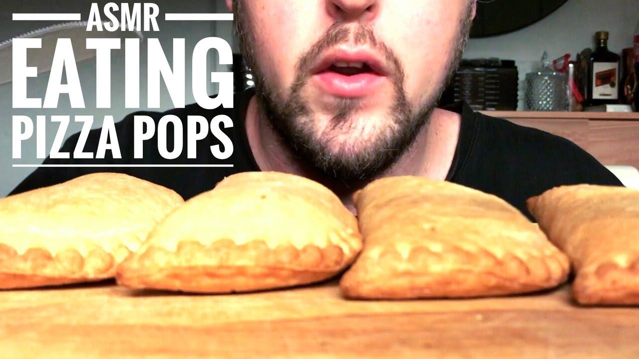 ASMR EATING PIZZA POPS - YouTube
