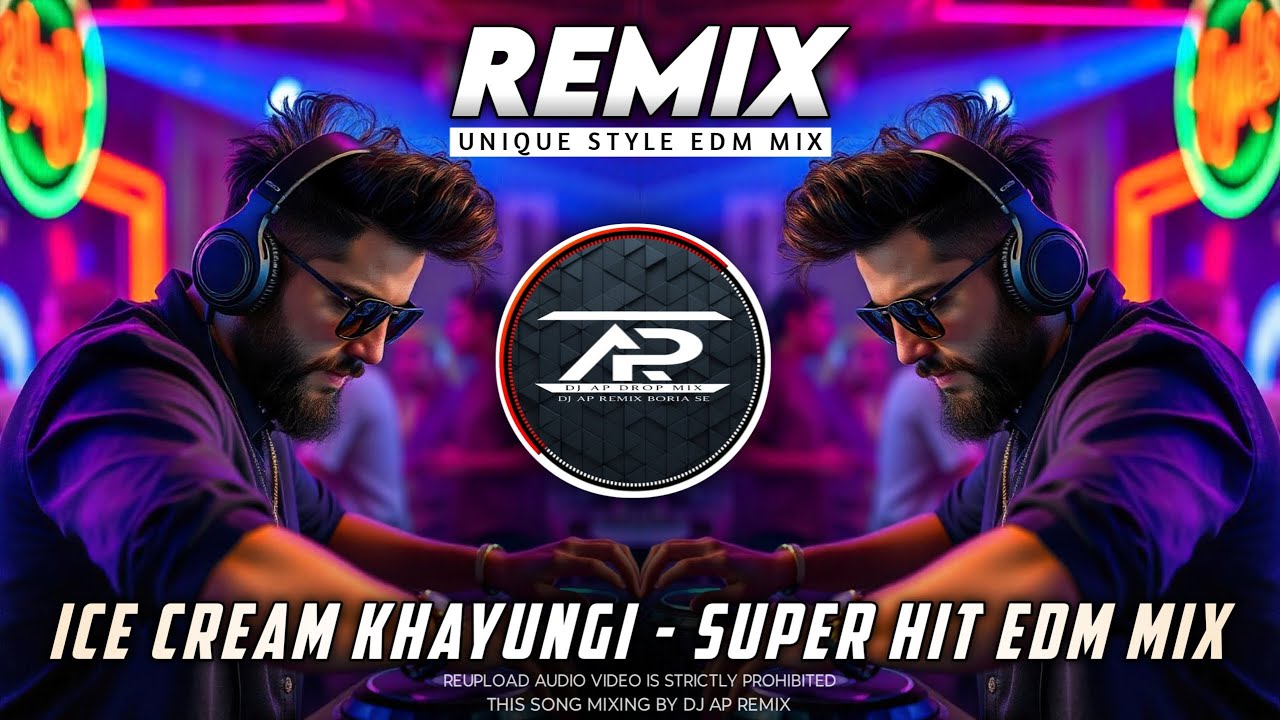 ICE CREAM KHAUNGI REMIX | EXTENDED EDM DANCE MUSIC | DJ AP REMIX NEW ...
