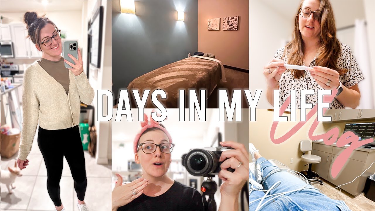 DAYS IN MY LIFE | face issues, working 9-5, back to baseball, & a ...