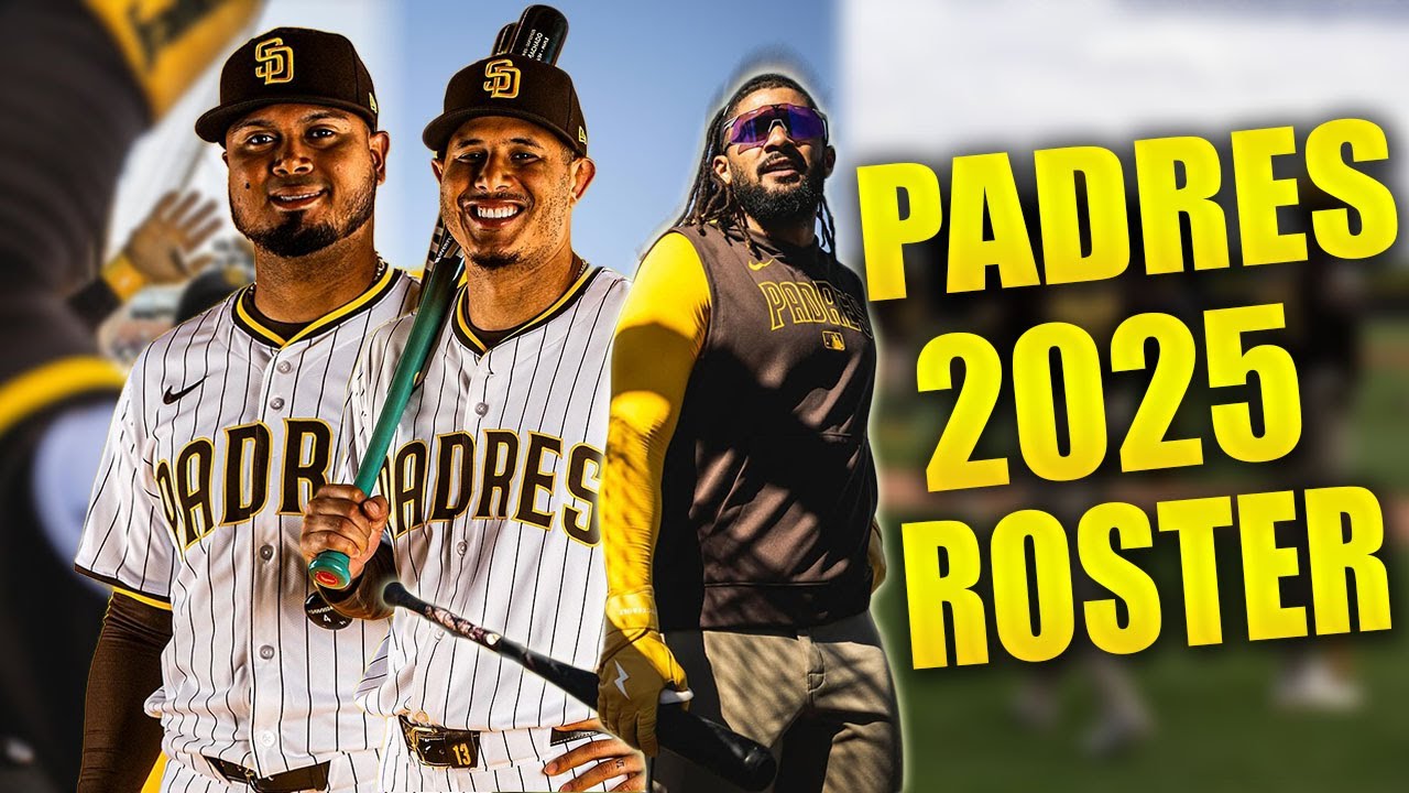 EL ROSTER DE LOS SAN DIEGO PADRES OPENING DAY 2025 - YouTube