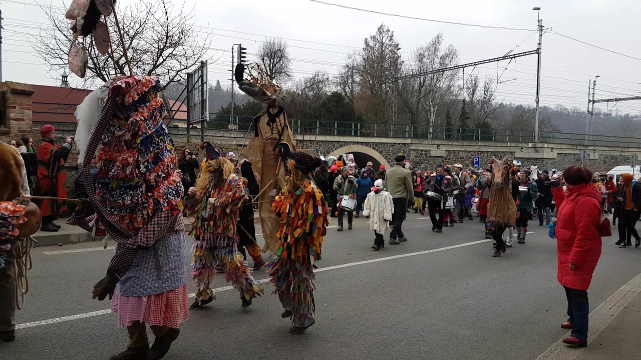 Masopust - Roztoky 2018 - YouTube