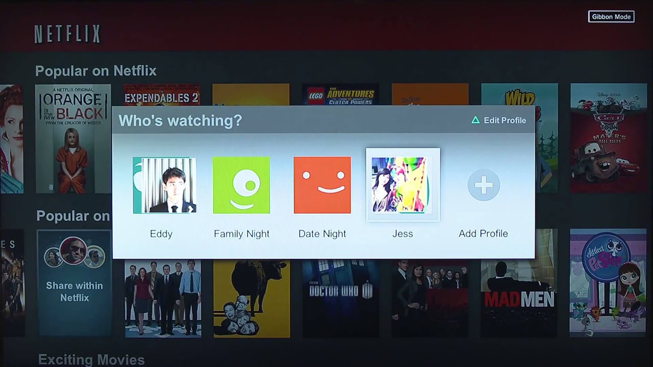 First Look- Netflix Profiles - YouTube