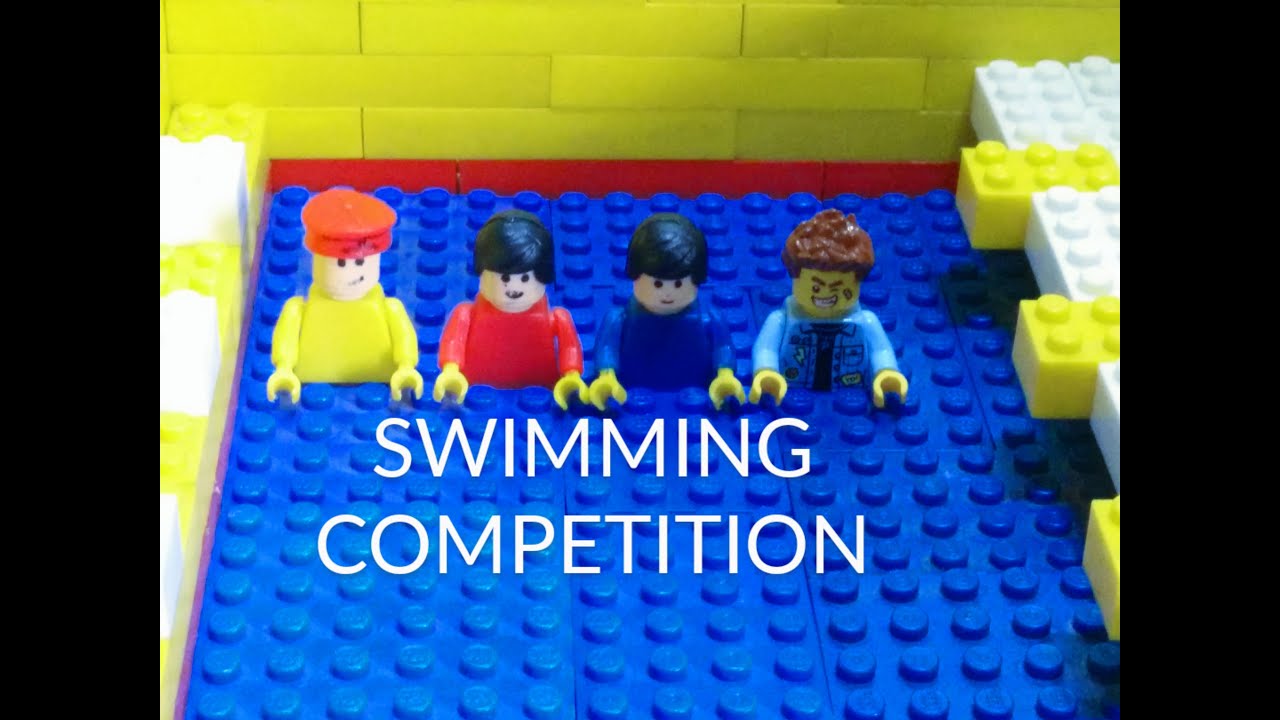 Lego Swimming Competition | 2.0 | Lego Short Film - YouTube