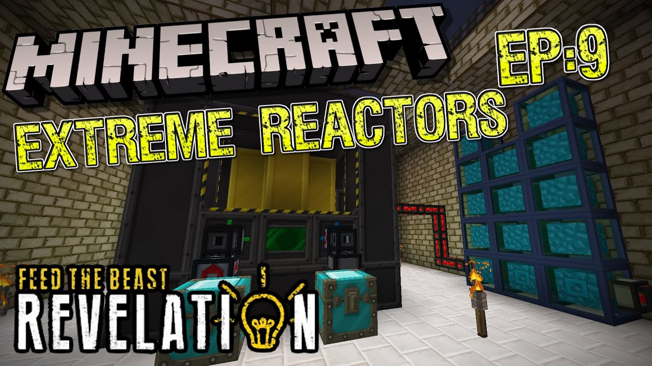 How To Make a Nuclear Reactor in FTB Revelation (Ep:9) - YouTube