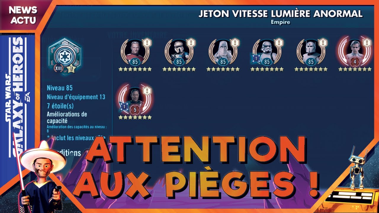 Comment utiliser vos jetons vitesse lumière ? (Light Speed Token ...