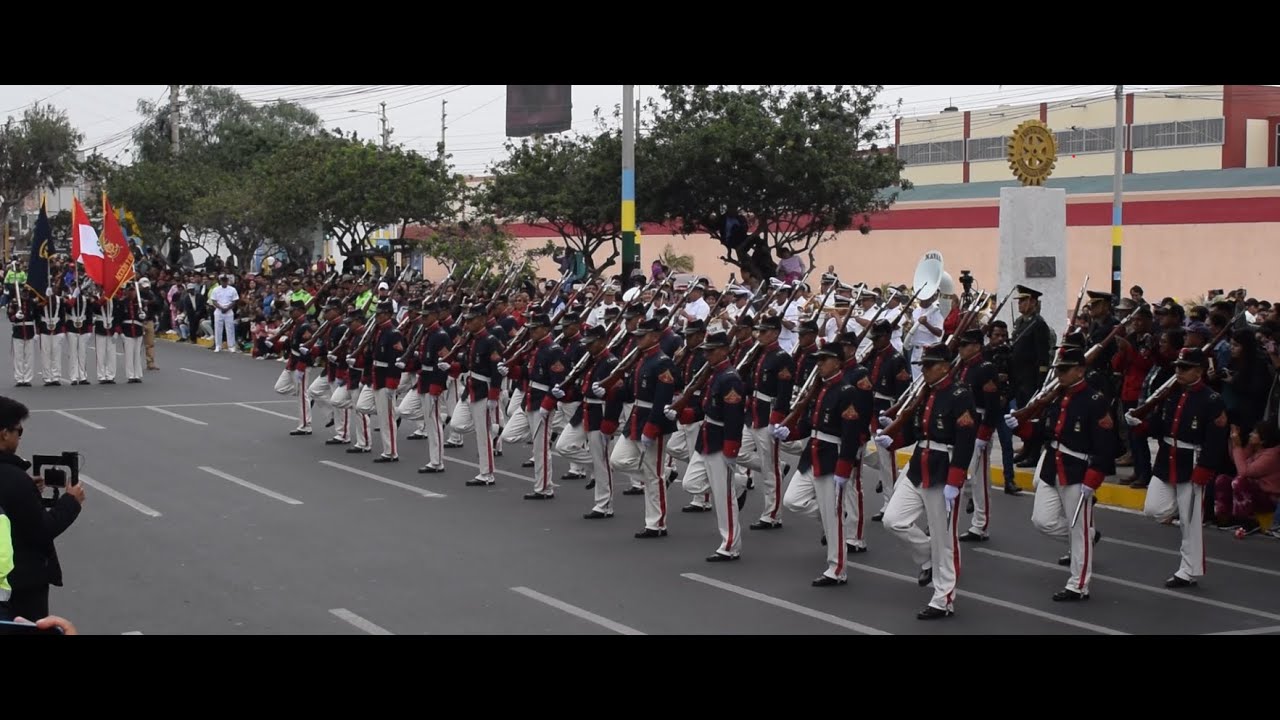 COMPAÑIA JUAN FANNING (MARINA DE GUERRA DEL PERU) EN EL 30 ANIVERSARIO ...