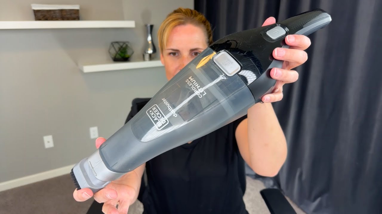 BLACK+DECKER Dustbuster Handheld Vacuum Review - YouTube