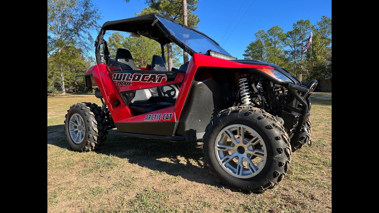 Arctic Cat Wildcat Trail 700 4x4 Side by Side (118 Hours) - YouTube