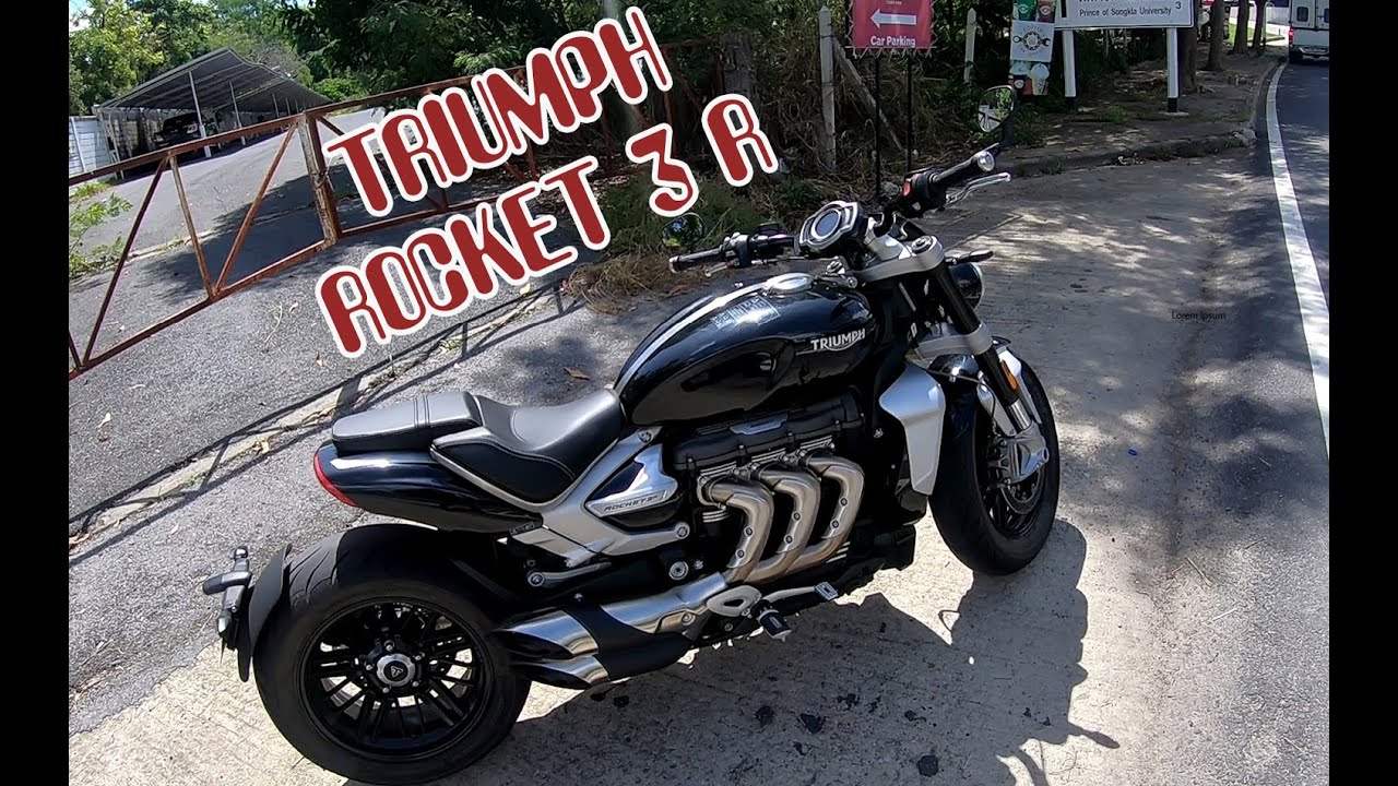 2020 Triumph Rocket 3R // Test ride \\ PURE SOUND - YouTube