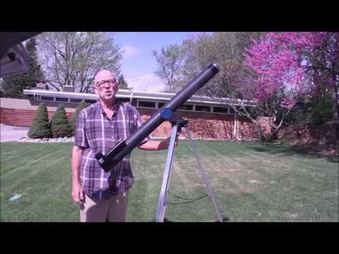 Brandon 3 inch telescope - YouTube