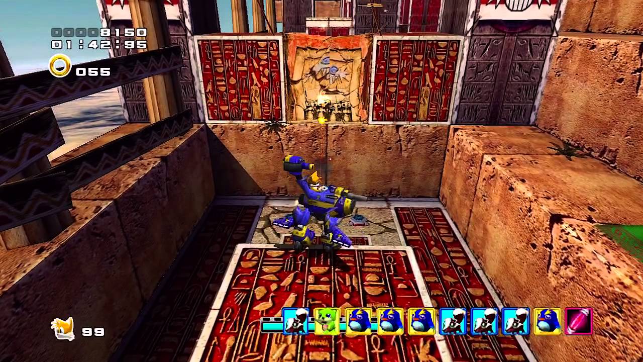 Sonic Adventure 2 - Hidden Base - Mission 5 - A-Rank - YouTube