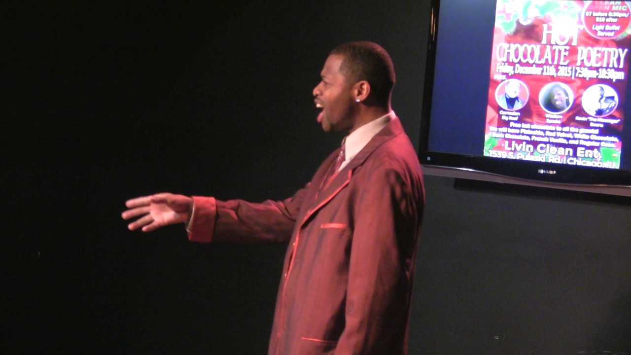 Kevin Boen's aka The Messanger @ Hot Sauce Poetry Part 1 - YouTube