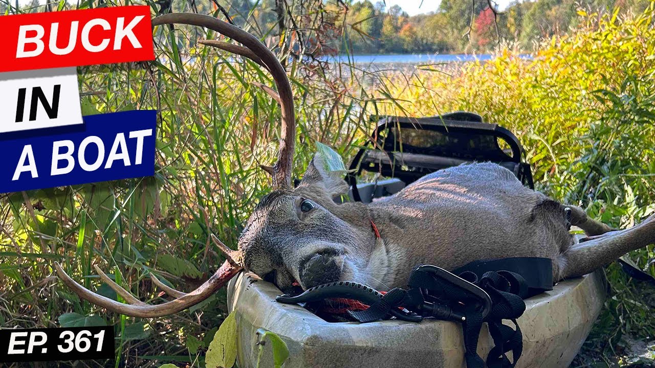 EP. 361: Putting A Buck In A Boat | Mid-October Mornings (VIDEO) - YouTube