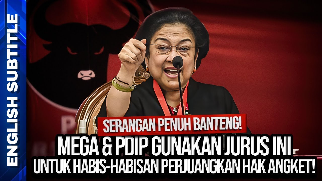 SERANGAN PENUH BANTENG! MEGA & PDIP GUNAKAN JURUS INI UNTUK HABIS ...