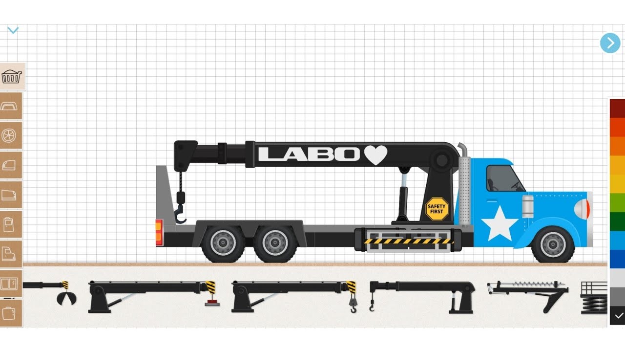 Labo Construction Truck - Tow Truck - YouTube