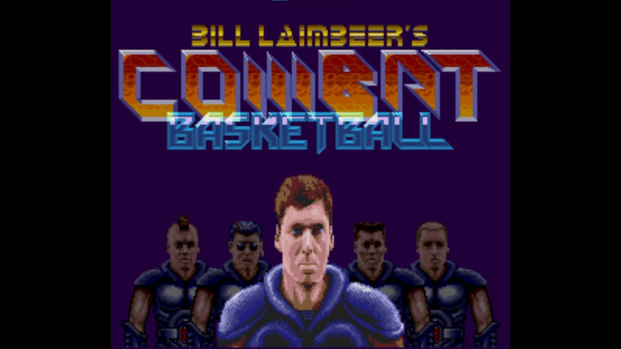 Bill Laimbeer's Combat Basketball USA 4k SNES - YouTube