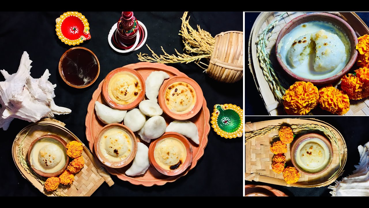 Baked Puli in Earthen Pot using Microwave & Steamed Puli Pitha, Unique ...