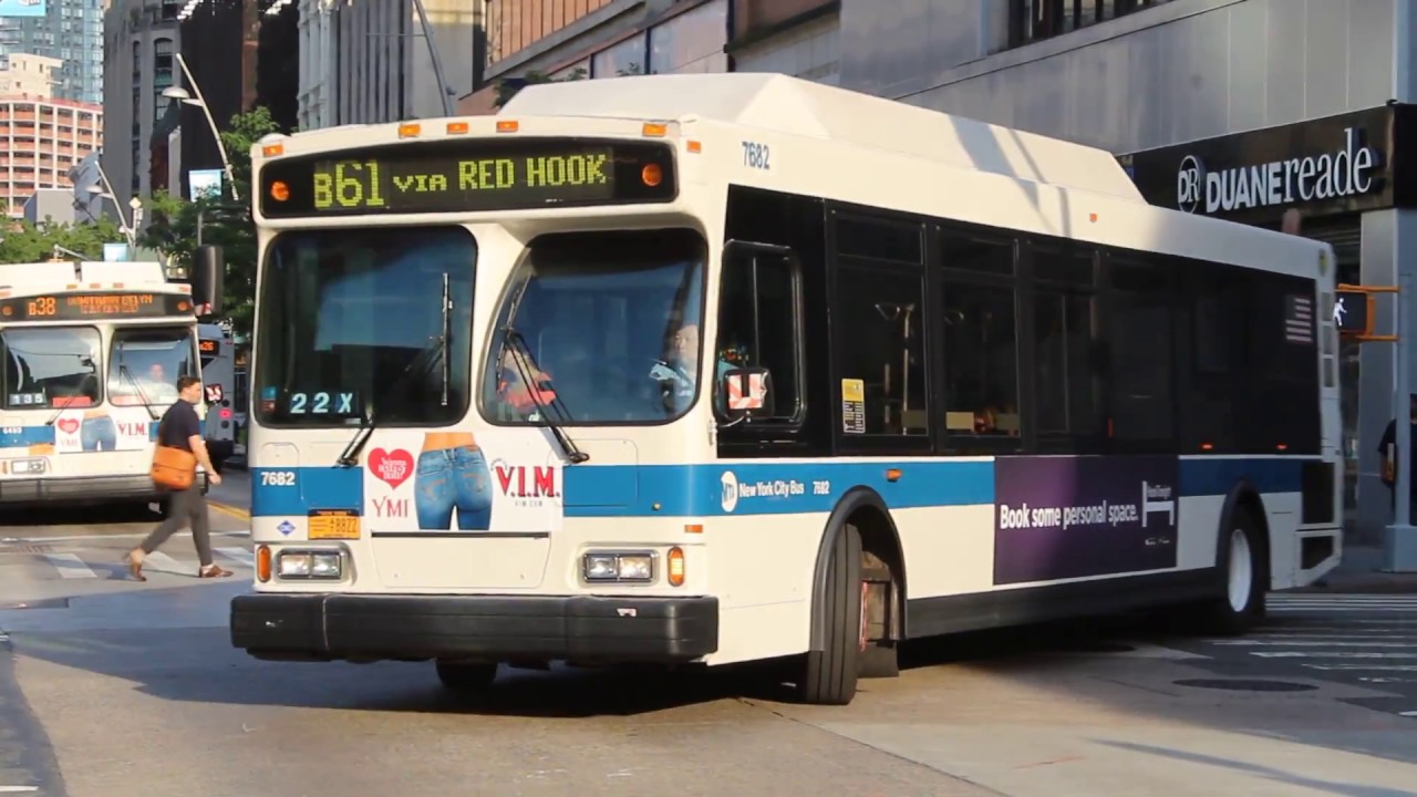 MTA New York City Bus 2003 DaimlerChrysler Orion 07.501 Gen-I CNG 7682 ...