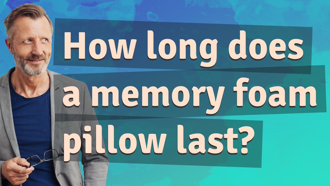 How long does a memory foam pillow last? - YouTube
