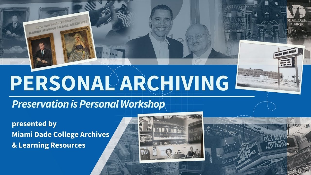 Personal Archiving: Preservation Is Personal - YouTube