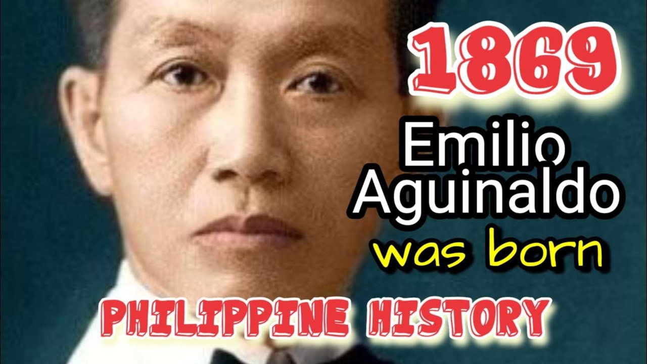 1869 Emilio Aguinaldo the first president of the Philippines was born ...