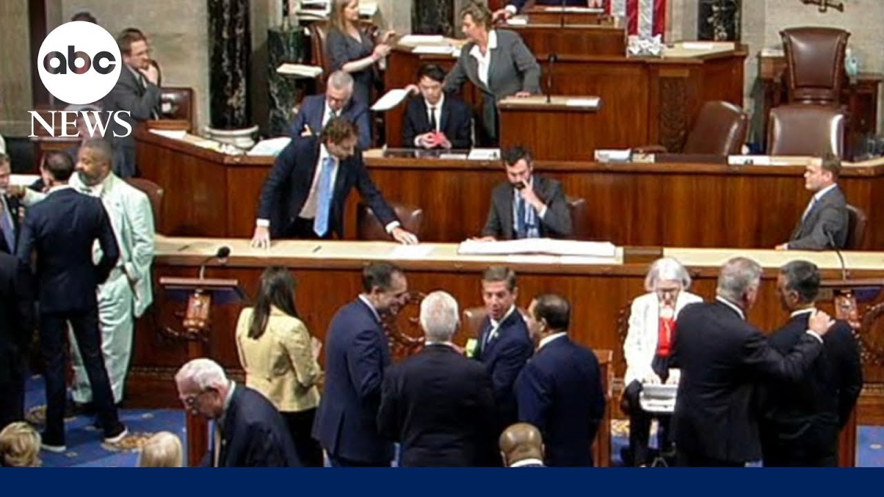 Debt ceiling vote heads to Senate - YouTube