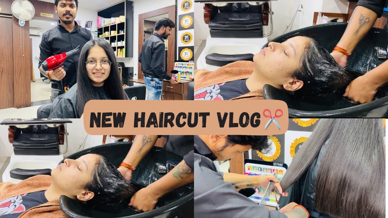 HAIRCUT VLOG ️ | Hair transformation | New haircut | Bob haircut ...