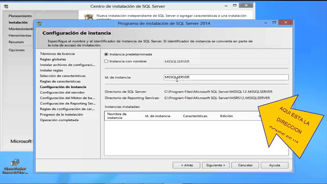 Instalacion Sqlserver 2014 Youtube