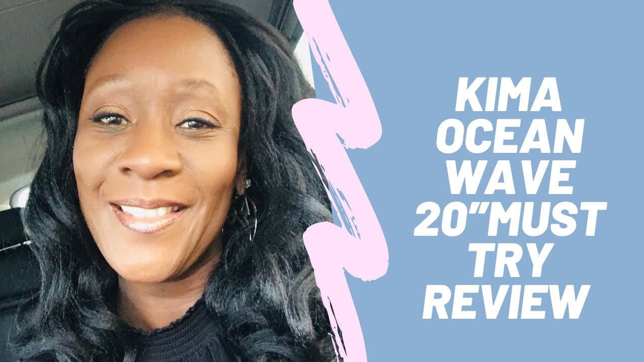 KIMA Ocean Wave 20" Review|Best Vacation Crochet Hair EVER! - YouTube