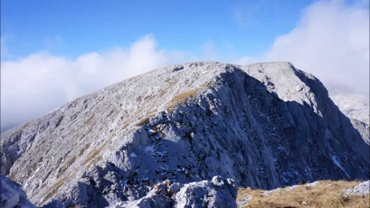 Debeli vrh in oblaki - YouTube