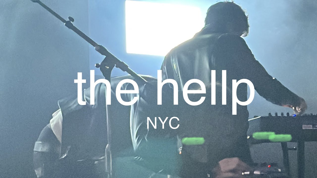 the hellp performing “Feel” live @ Bowery Ballroom, NYC 05/31/23 - YouTube