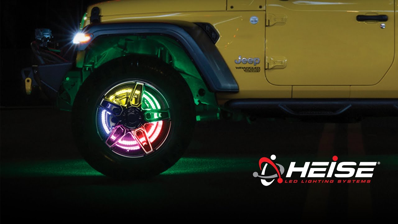 How to Install Heise LED Wheel Ring Lights - YouTube