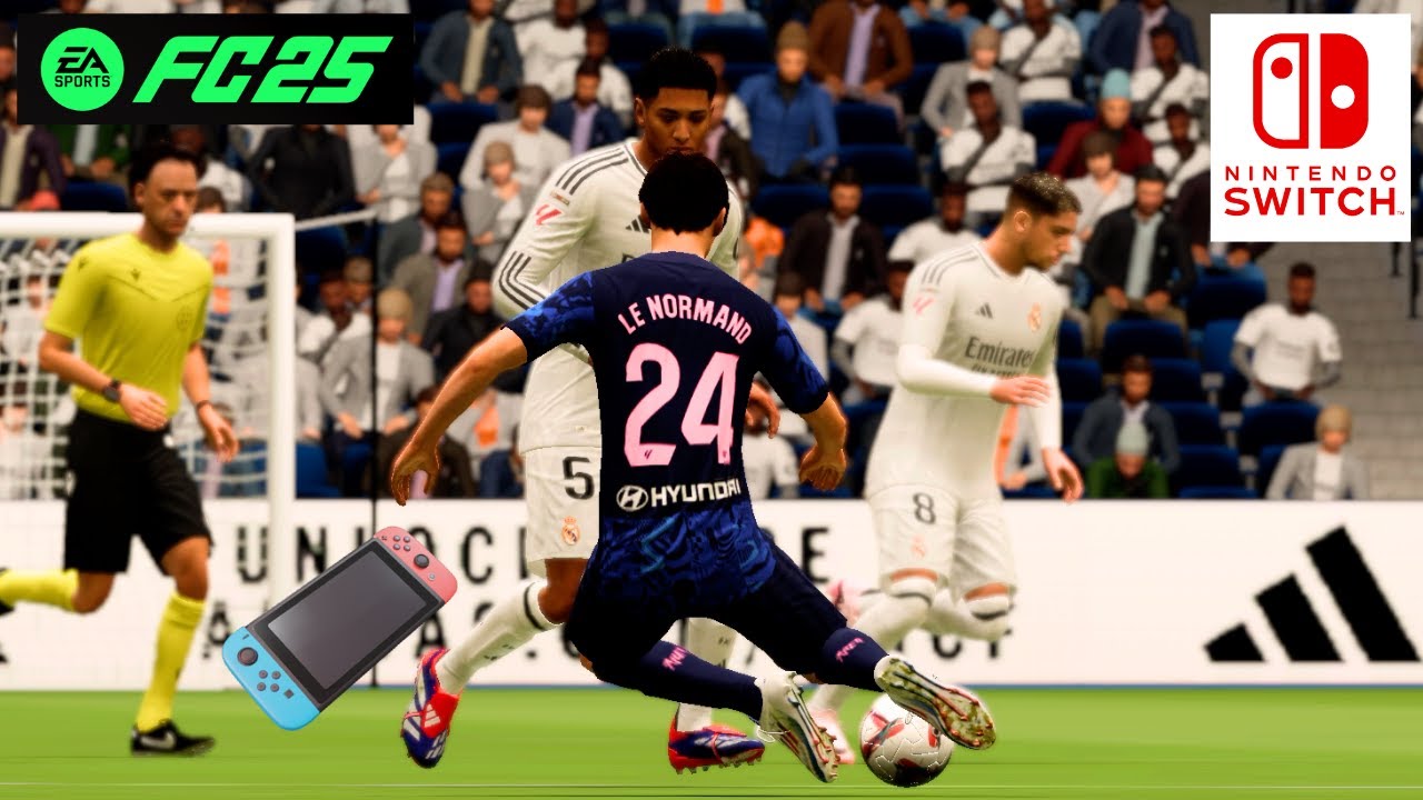 FC 25 - Real Madrid vs Atletico - Nintendo SWITCH Gameplay (1080p ...