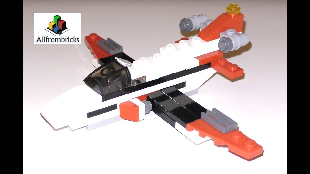 Lego Creator 4918 Mini Flyers (Jet Aircraft) - Speed Build 4K - YouTube