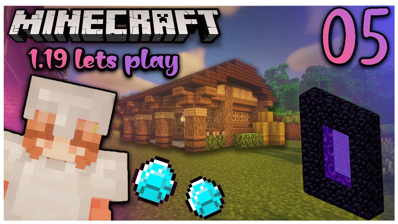 DIAMONDS💎, Horse Stable & the NETHER!🔥 | Minecraft Survival Let's Play ...