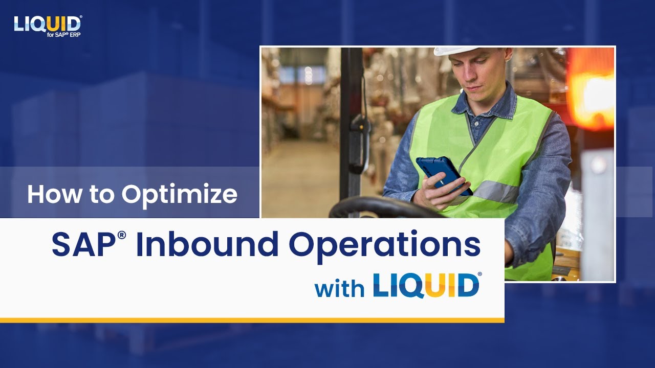 How to Optimize SAP EWM / WM Operations with Liquid UI - YouTube