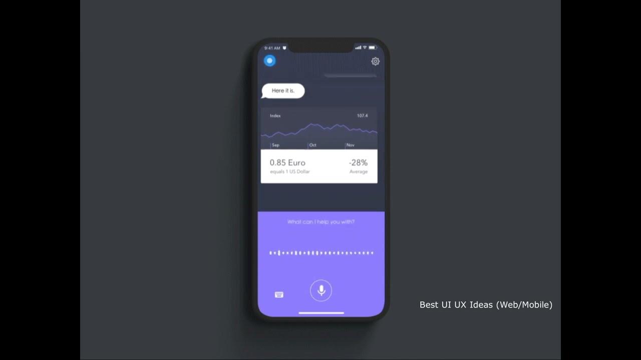 Voice User Interfaces (VUI) - Voice Input UX Best #UI #UX #Design # ...