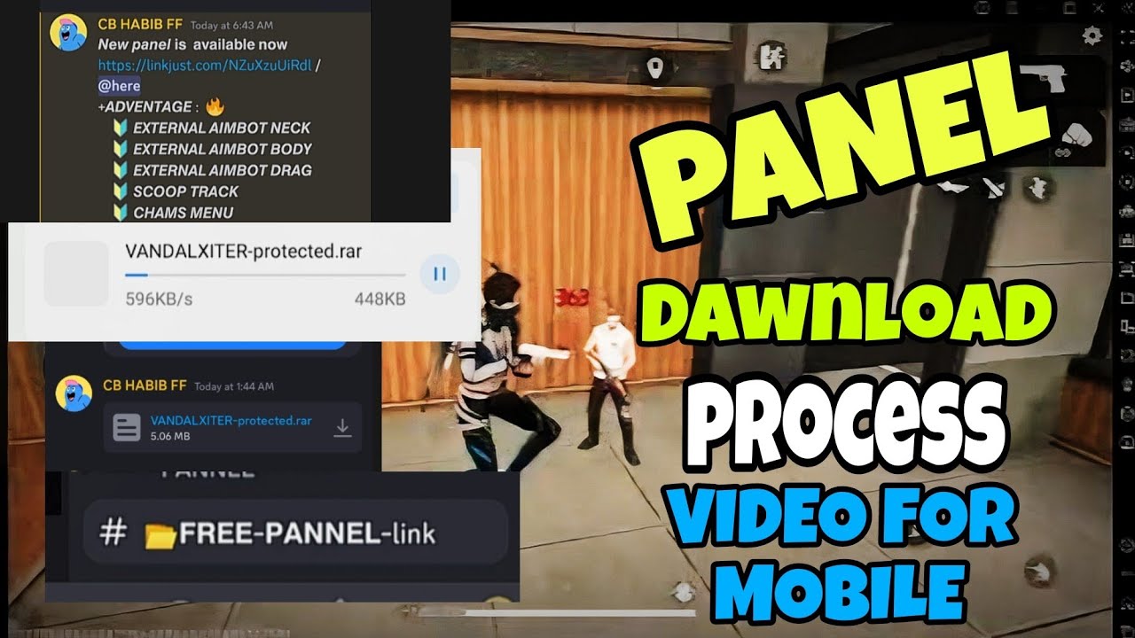 PANEL Download Process Video PC PANEL DAWNLOAD For MOBILE #CBHABIBFF ...